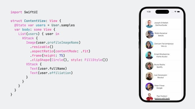 Building Reusable Swiftui Components Ppt