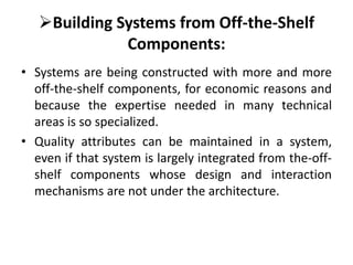 Building systems from off the shelf components | PPTX