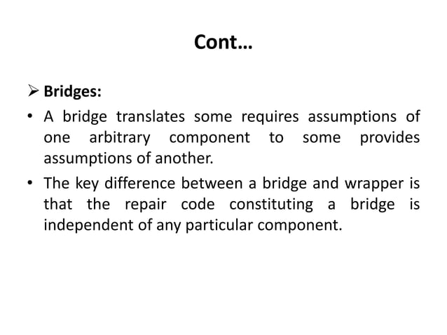 Building systems from off the shelf components | PPTX | Programming ...
