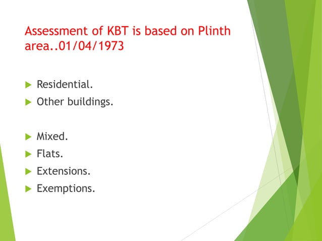 Kerala Building tax act - One time tax and Luxury to be paid in village ...