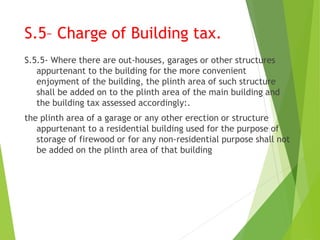 Kerala Building tax act - One time tax and Luxury to be paid in village ...