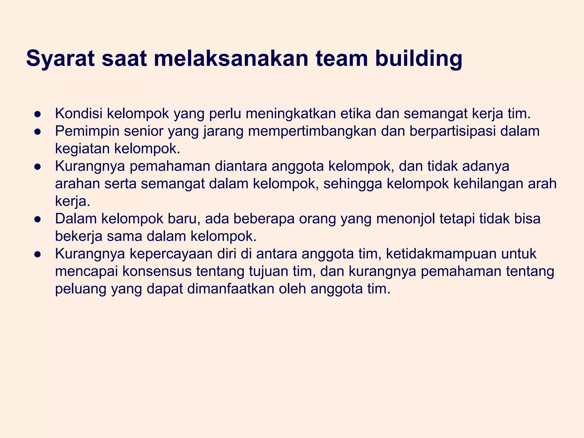 Building teamwork dan group dynamics | PPTX