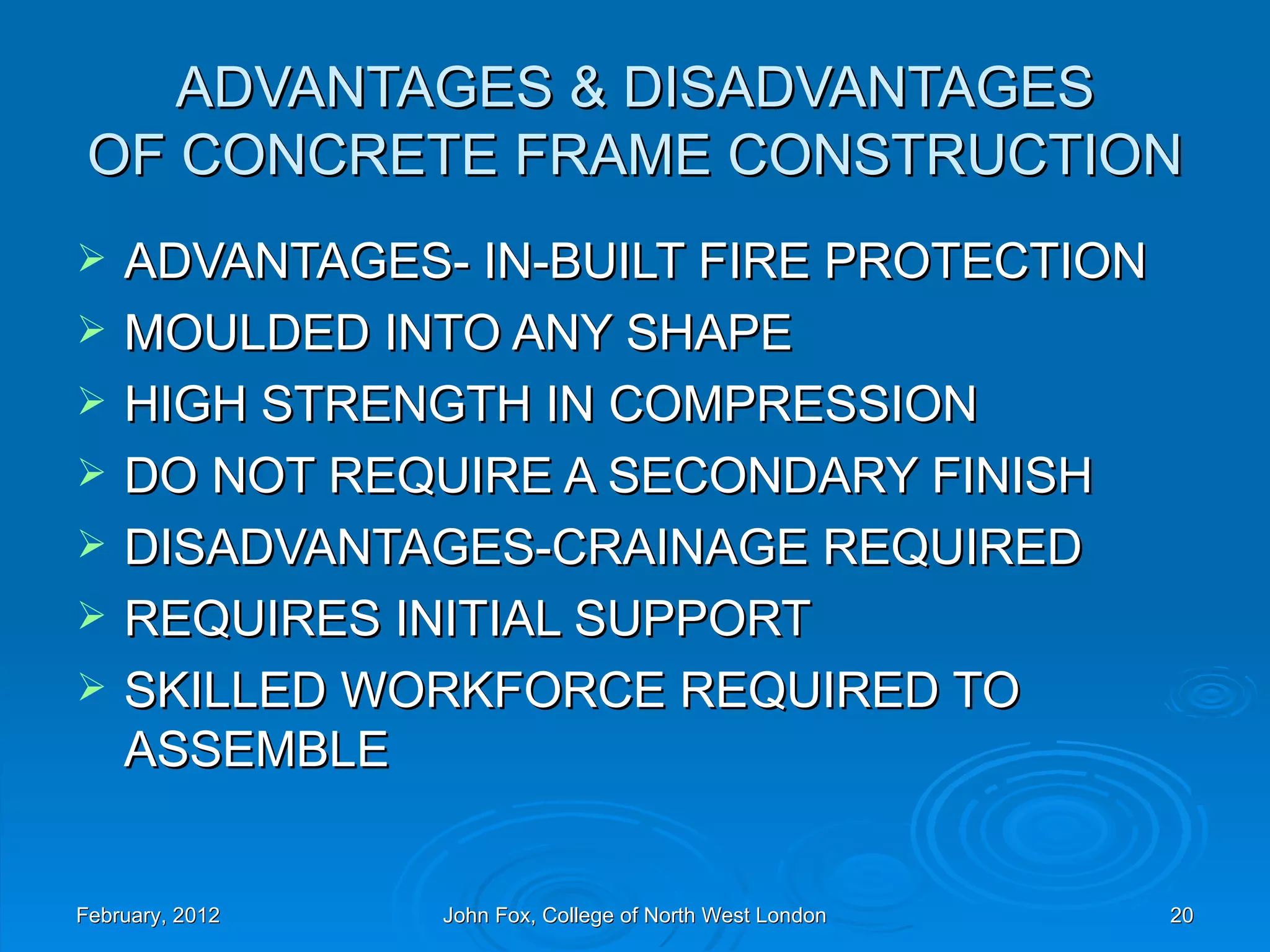 Building technology in construction intro | PPT