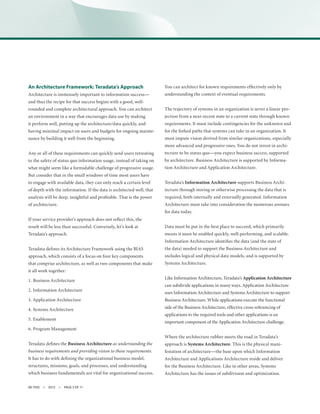 Building the Architecture for Analytic Competition | PDF