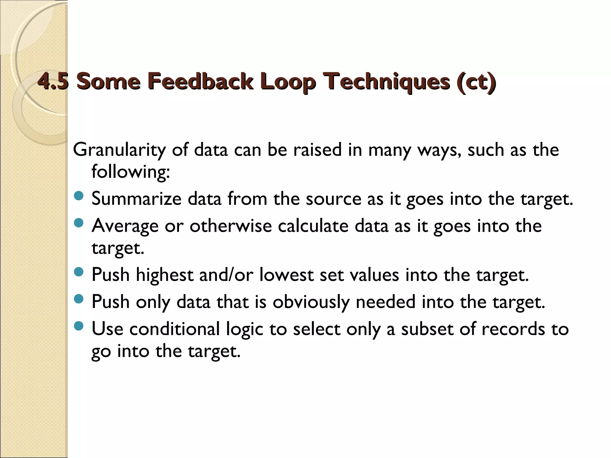 Lecture 04 - Granularity in the Data Warehouse | PPT
