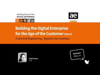 Building the digital enterprise for the age of the customer (part 2) | PPT