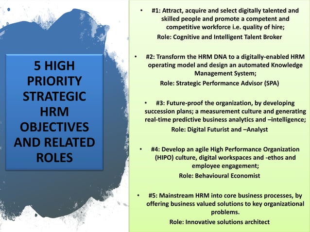 Building the Digital HRM Organization_Digital Transformation Skills | PPT