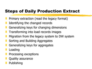 Building the DW - ETL | PPT