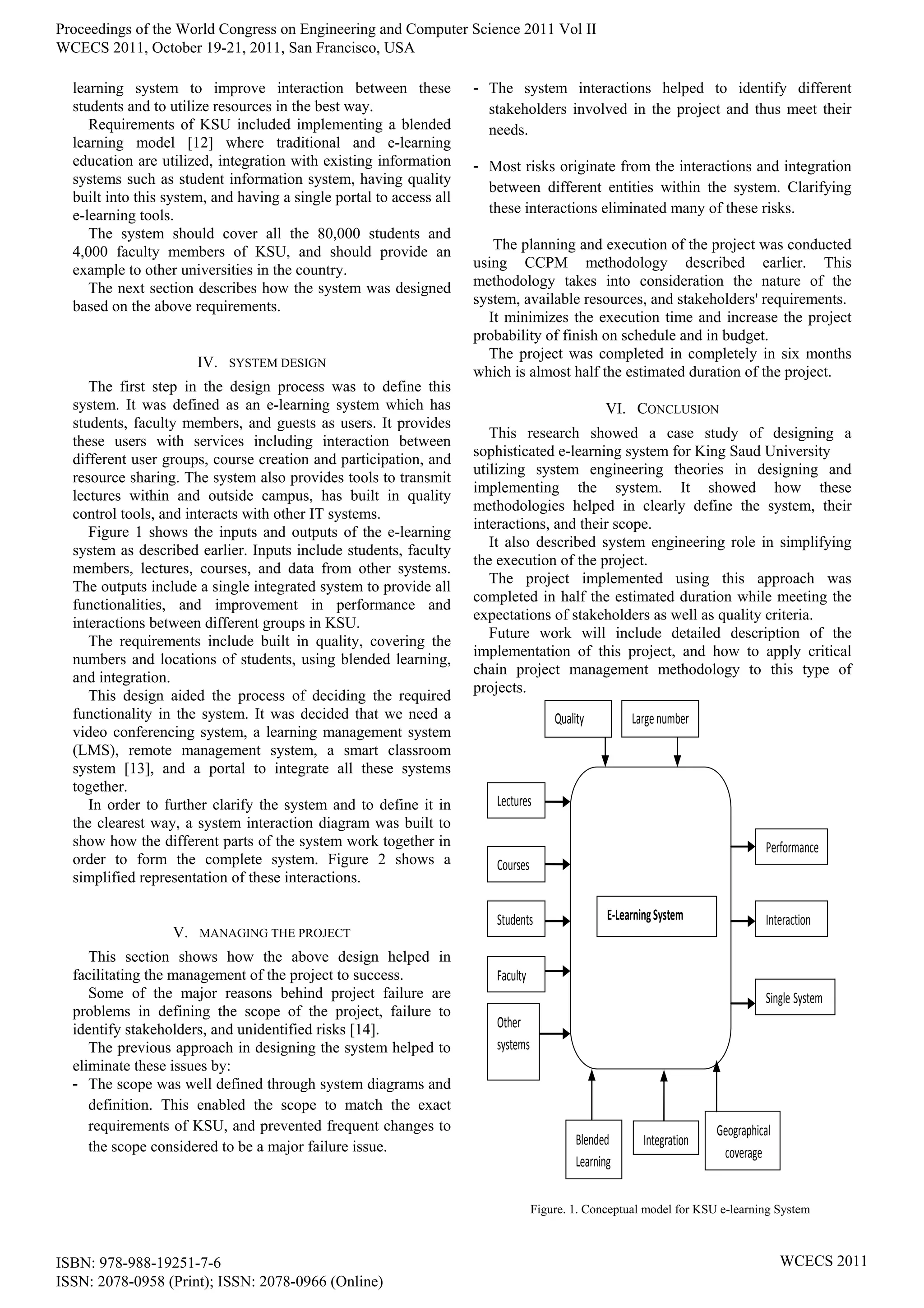 Building the e-Learning System in King Saud University | PDF