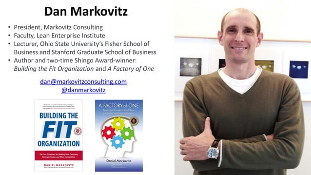 Building the Fit Organization (with guest presenter Dan Markovitz ...