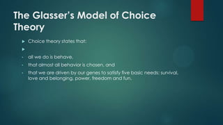 Building the foundation (skinner, glasser & gordon) | PPTX