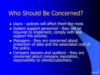 Building The Framework For A Culture Of Security | PPTX