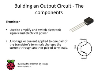 Building the Internet of Things with Raspberry Pi | PPTX