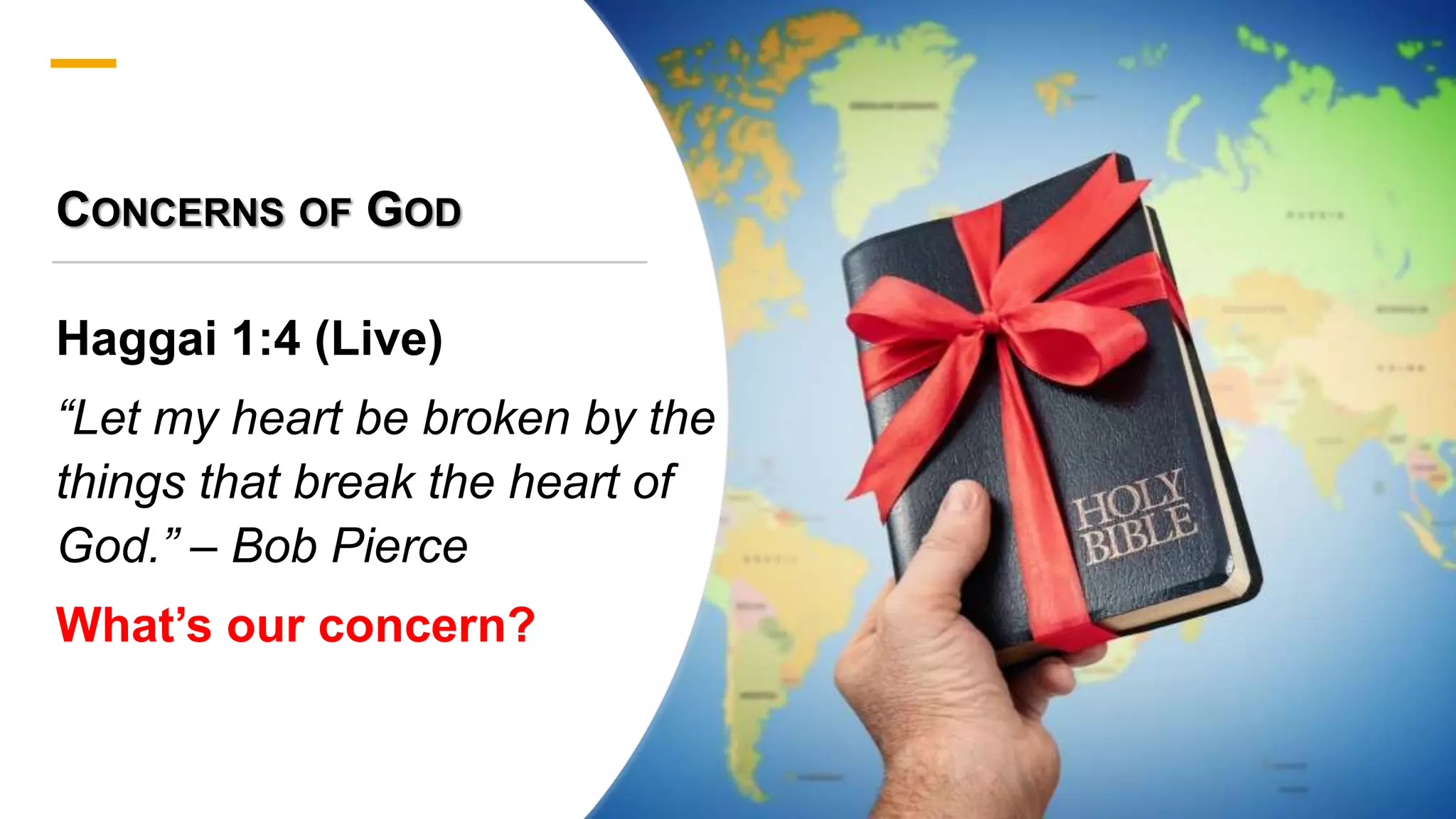 Haggai Chapter 1 - Building God's Kingdom | PPT
