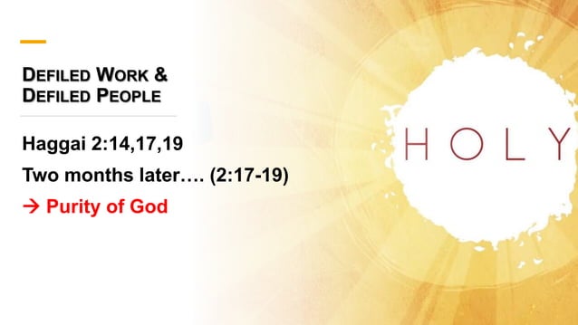 Haggai Chapter 2 - Building God's Kingdom | PPTX | Christianity ...
