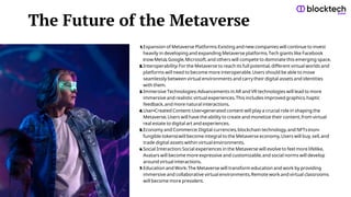 Metaverse Development Services | BlockTech Brew | PDF