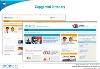 Building the new connected enterprise - Capgemini Consulting | PPT