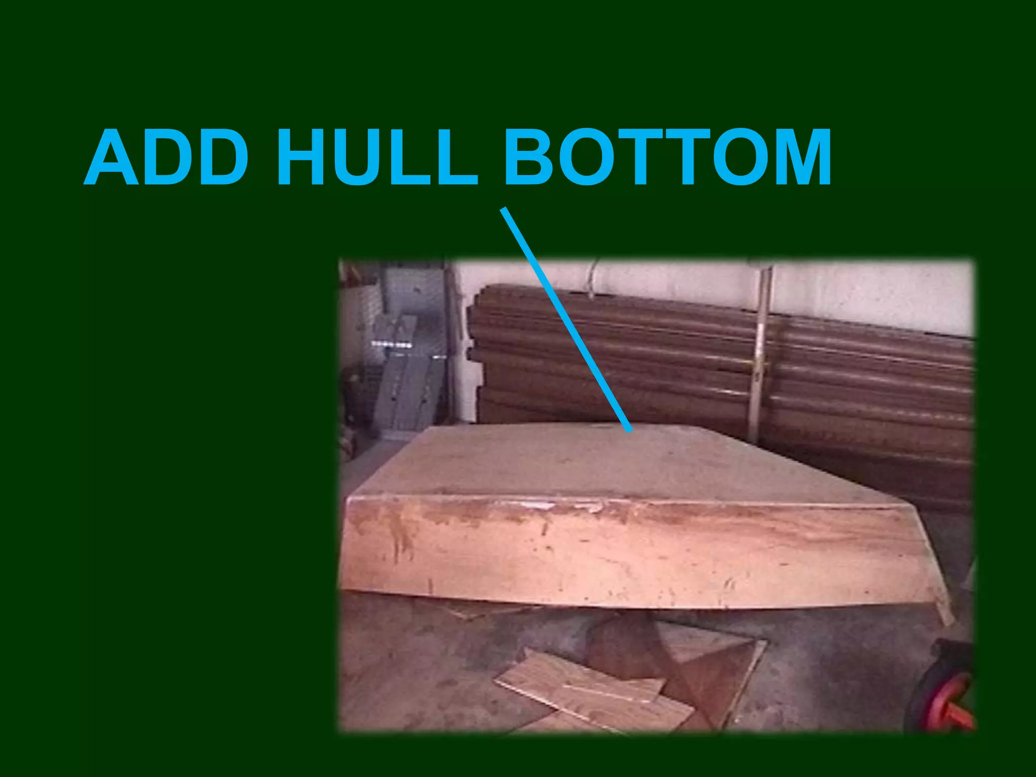 Building the One Sheet Skiff | PPT