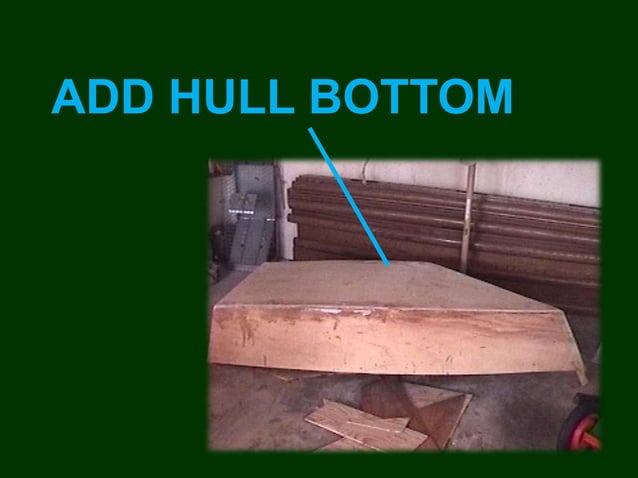 Building the One Sheet Skiff | PPT