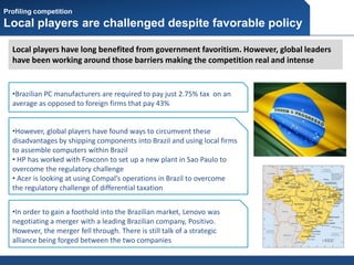 PC Business in Brazil - An overview | PDF | Laptops | Computing