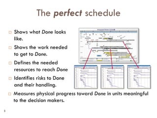 Building the perfect schedule (v6) | PPT