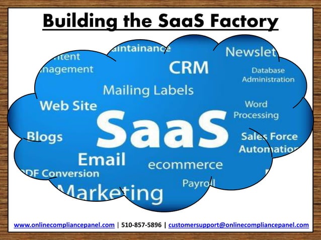 Building the SaaS factory | PPT