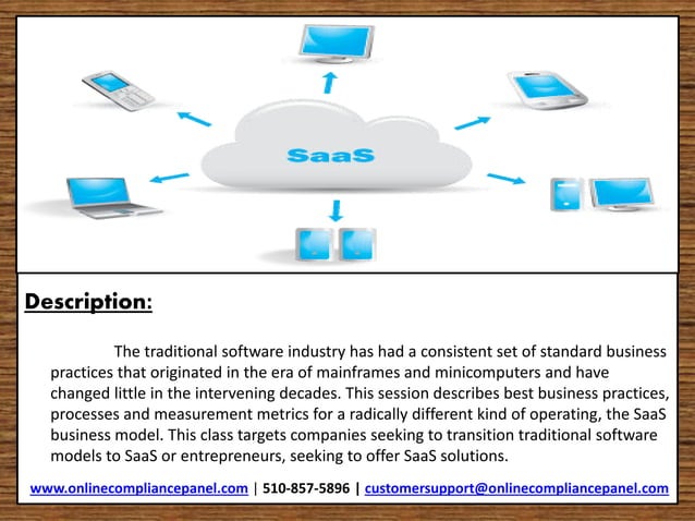 Building the SaaS factory | PPT