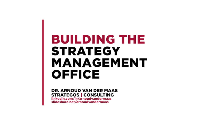 Building the Strategy Management Office | PDF