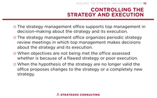 Building the Strategy Management Office | PDF