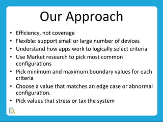 Building the Ultimate Device Matrix | PPT