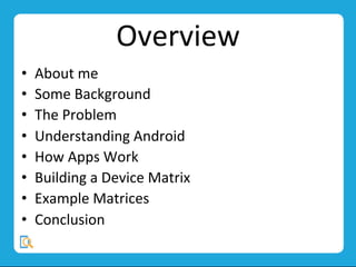 Building the Ultimate Device Matrix | PPT