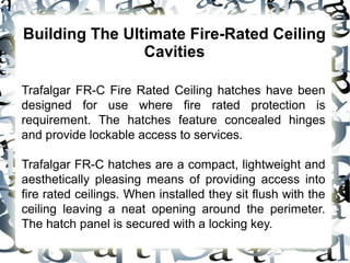 Building The Ultimate Fire-Rated Ceiling Cavities