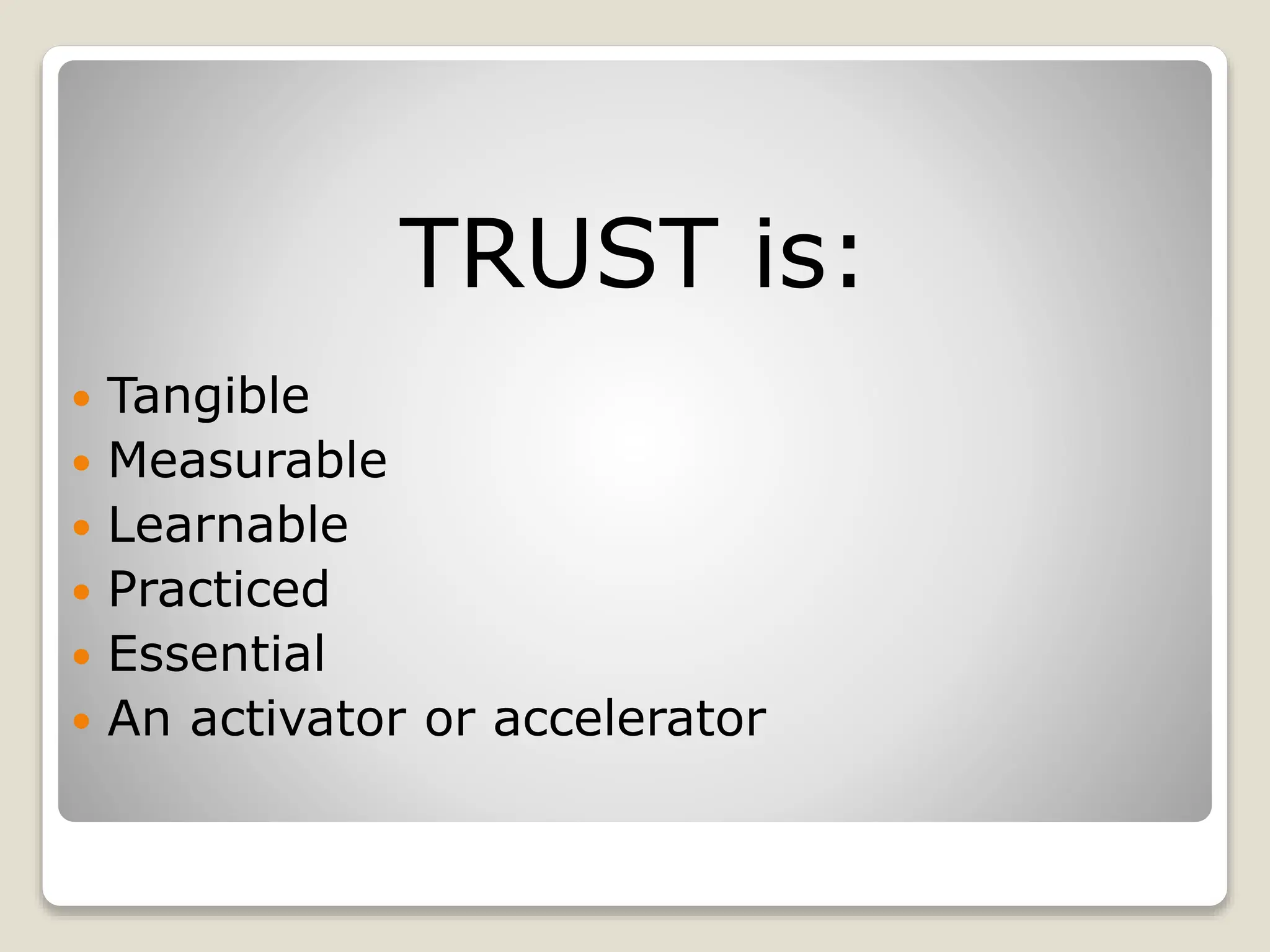 building trust at workplace environment pptx | PPTX
