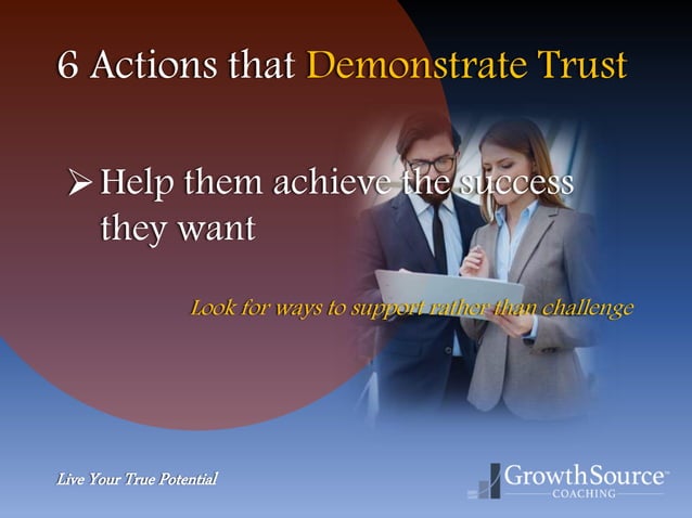 Building Trust as a Leader | PPTX