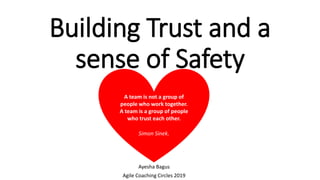 Building trust and a sense of safety | PPTX