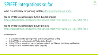Building trust between modern distributed systems with spiffe | PDF | Cloud Computing | Internet