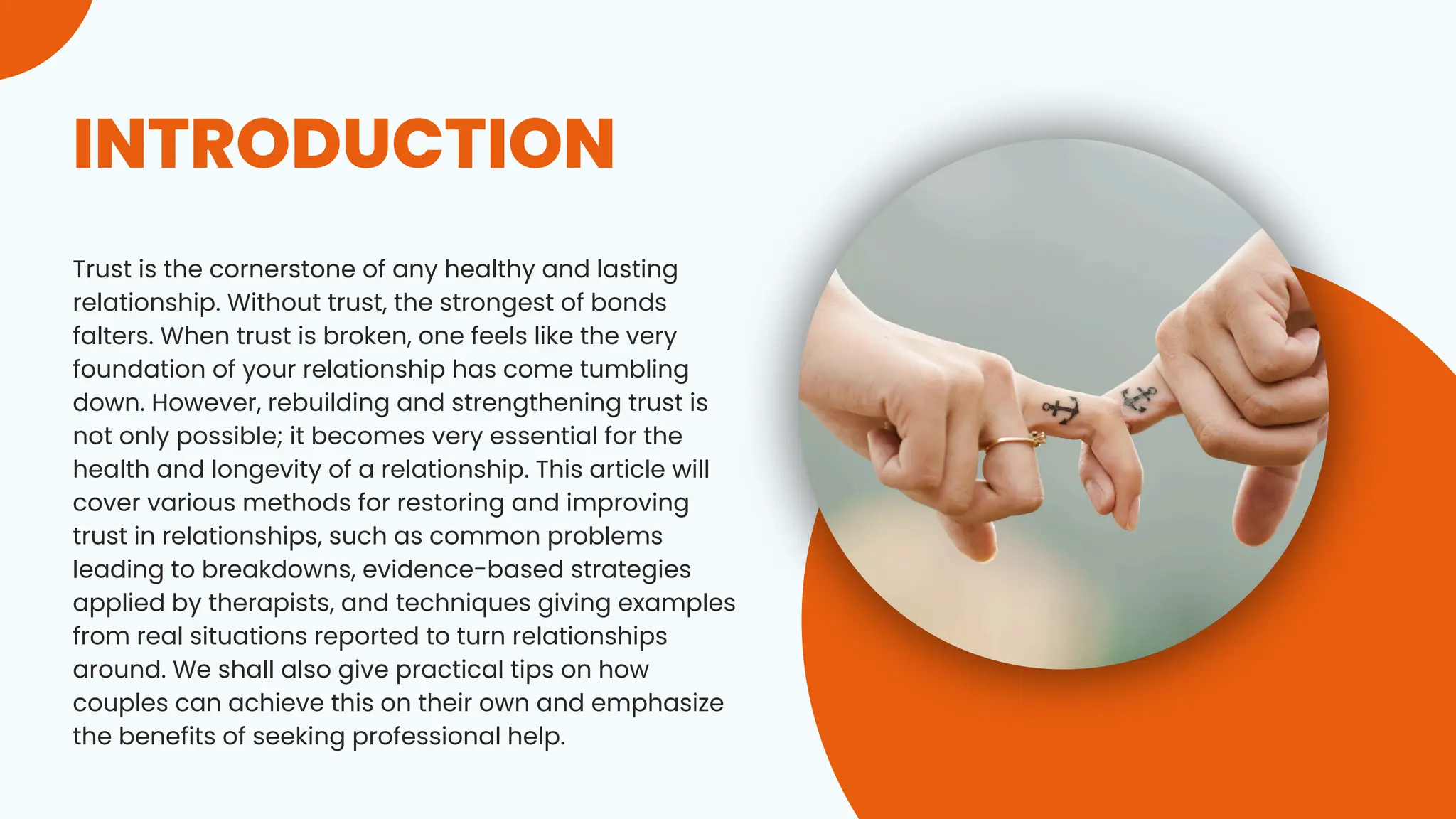 Building Trust in Relationships: Techniques from Couple Therapy | PDF