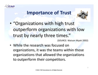 Building Trust on Multi-Cultural Teams | PDF
