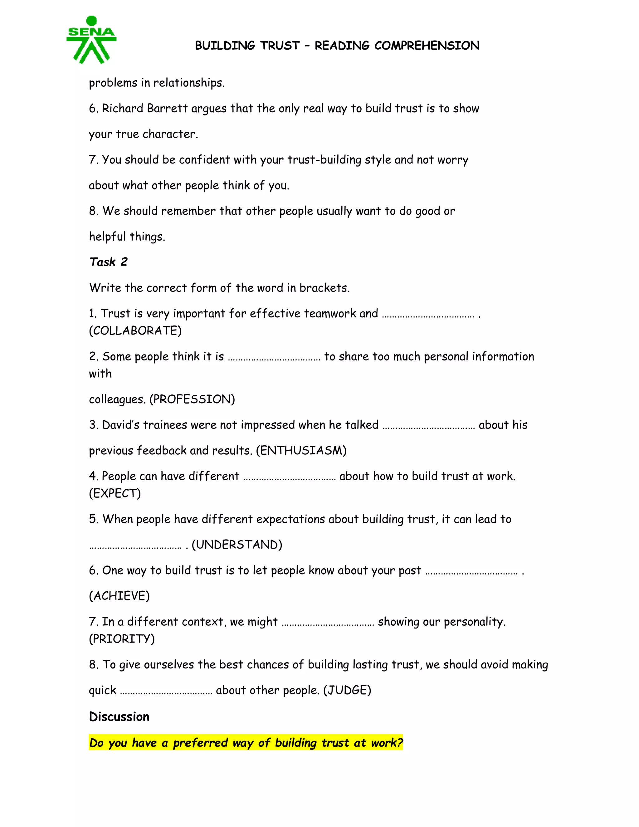 BUILDING TRUST READING COMPREHENSION.docx