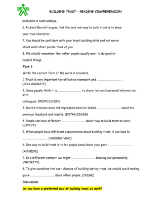 BUILDING TRUST READING COMPREHENSION.docx