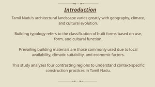 Building typology and prevailing material .pptx