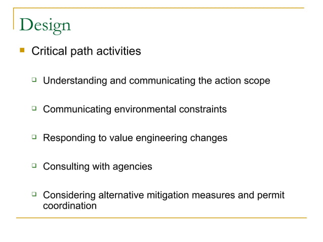 Building Value Into The Nepa Process (Aka Why Is This Important) | PPS