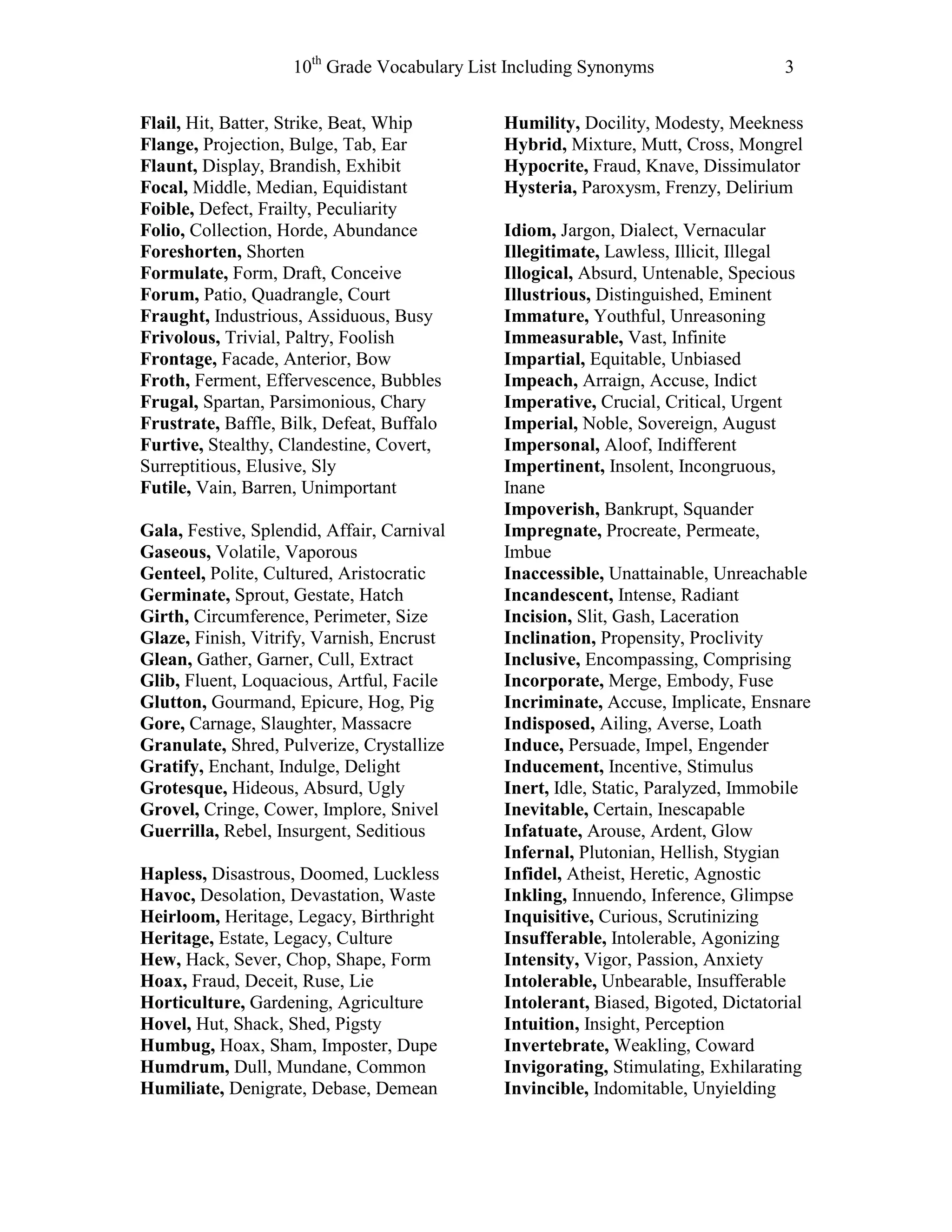 Building vocab | PDF