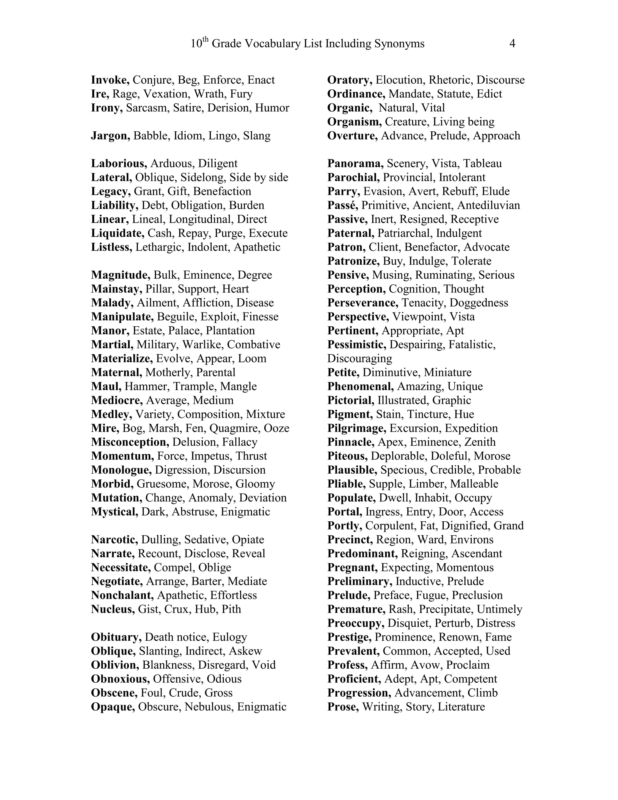 Building vocab | PDF