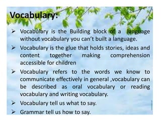 Building vocabulary copy | PPTX