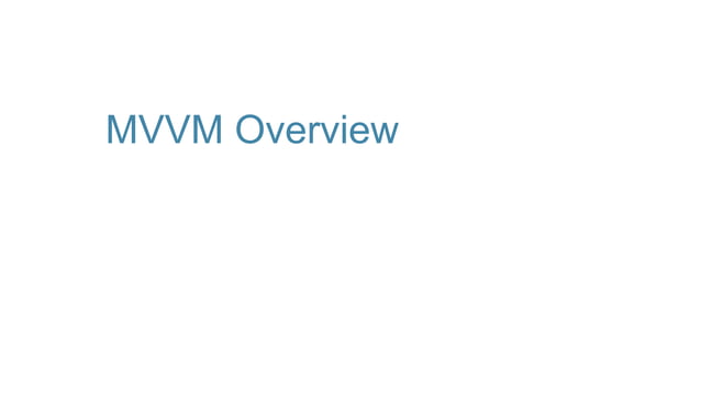 Building Web Applications Using Kendo Ui And The Mvvm Pattern Ppt