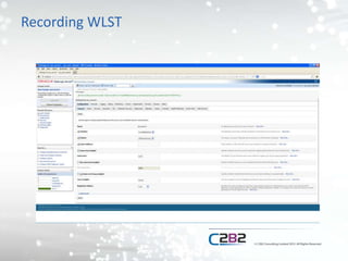 Building WebLogic Domains With WLST | PPT