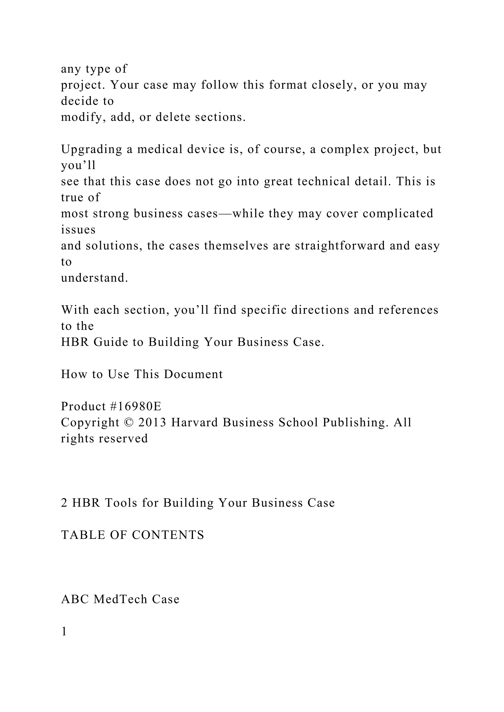 Building Your Business CaseSMARTER THAN THE AVERAGE GUID.docx