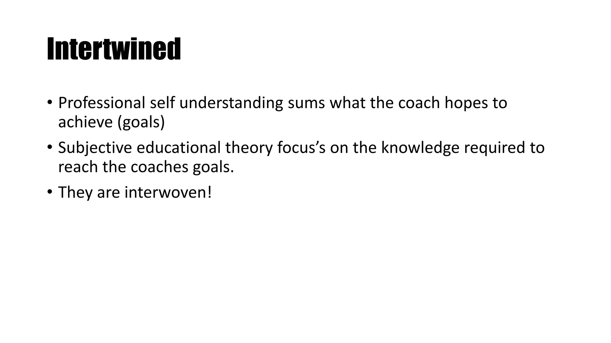Building your coaching brain trust | PPT