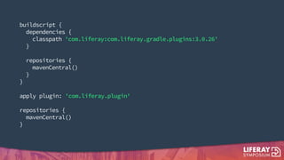 Building your next big thing on Liferay DXP | PPT